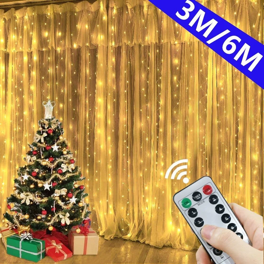 3-4-6M-USB-Curtains-Festoon-Led-Light-Garlands-Christmas-Lights ...