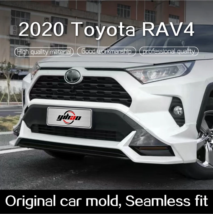 Bodykit Standard Front Bumper Fit For 2020 Toyota Rav4 Upgrade TRD ...