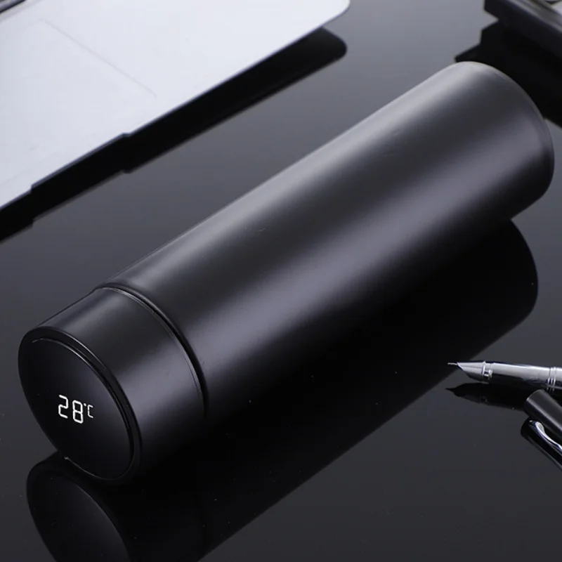 500ml Intelligent Digital Thermos Water Bottle Touch Display ...