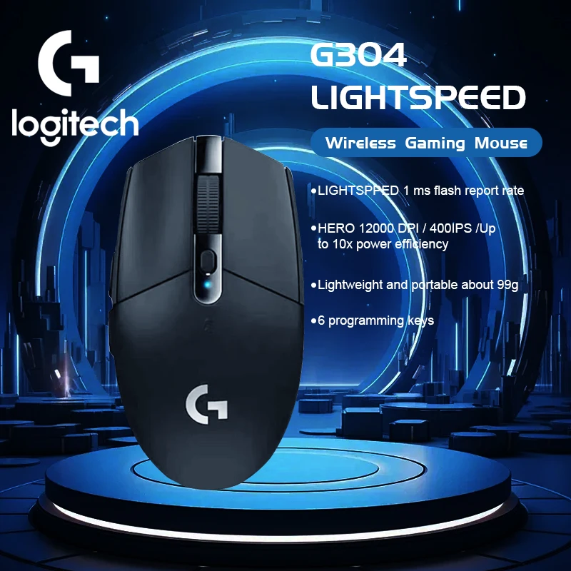 Logitech-G304-LIGHTSPEED-Wireless-Mouse-Game-Mouse-Light-Portable-Mouse-Macro-Jedi-Survival-FPS ...