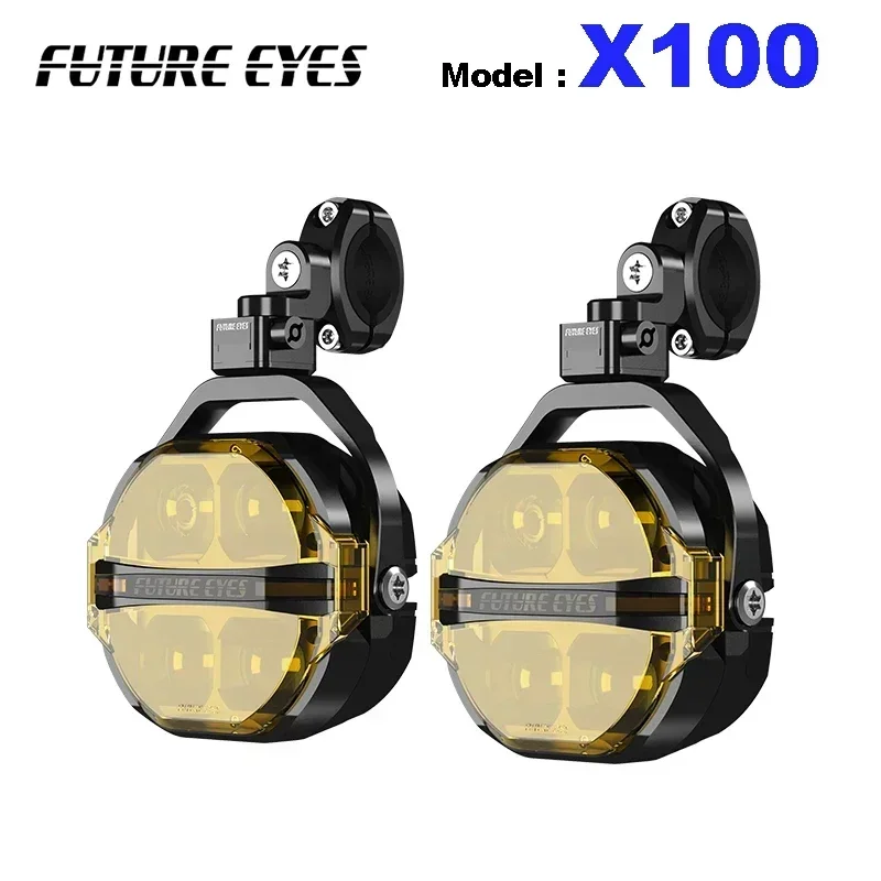 FUTURE EYES X100 ADV Motorcycle Auxiliary Spotlight 180W Fog LED ...