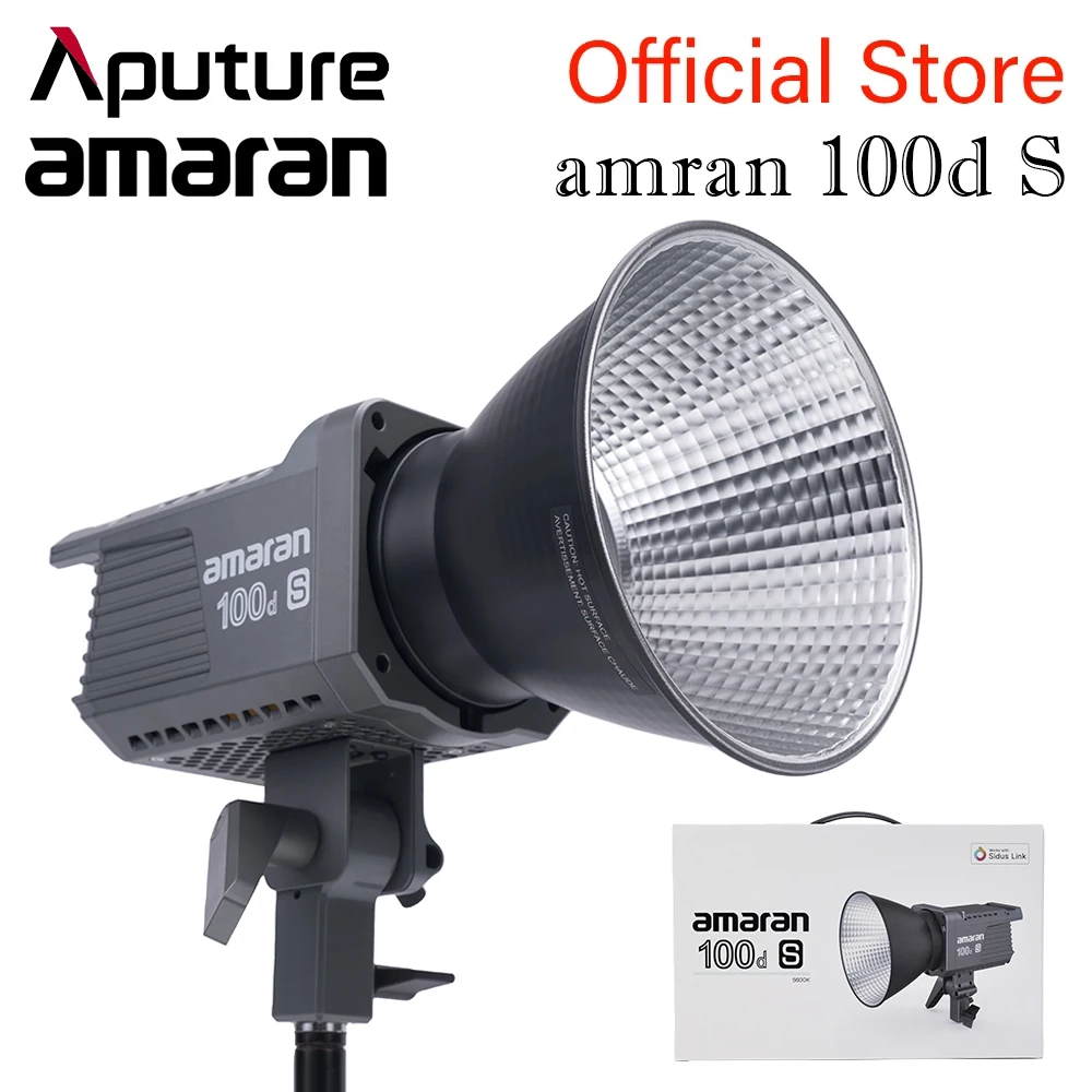 Aputure amaran 100D S LED Video Light 5600K Bluetooth App Control 8 ...