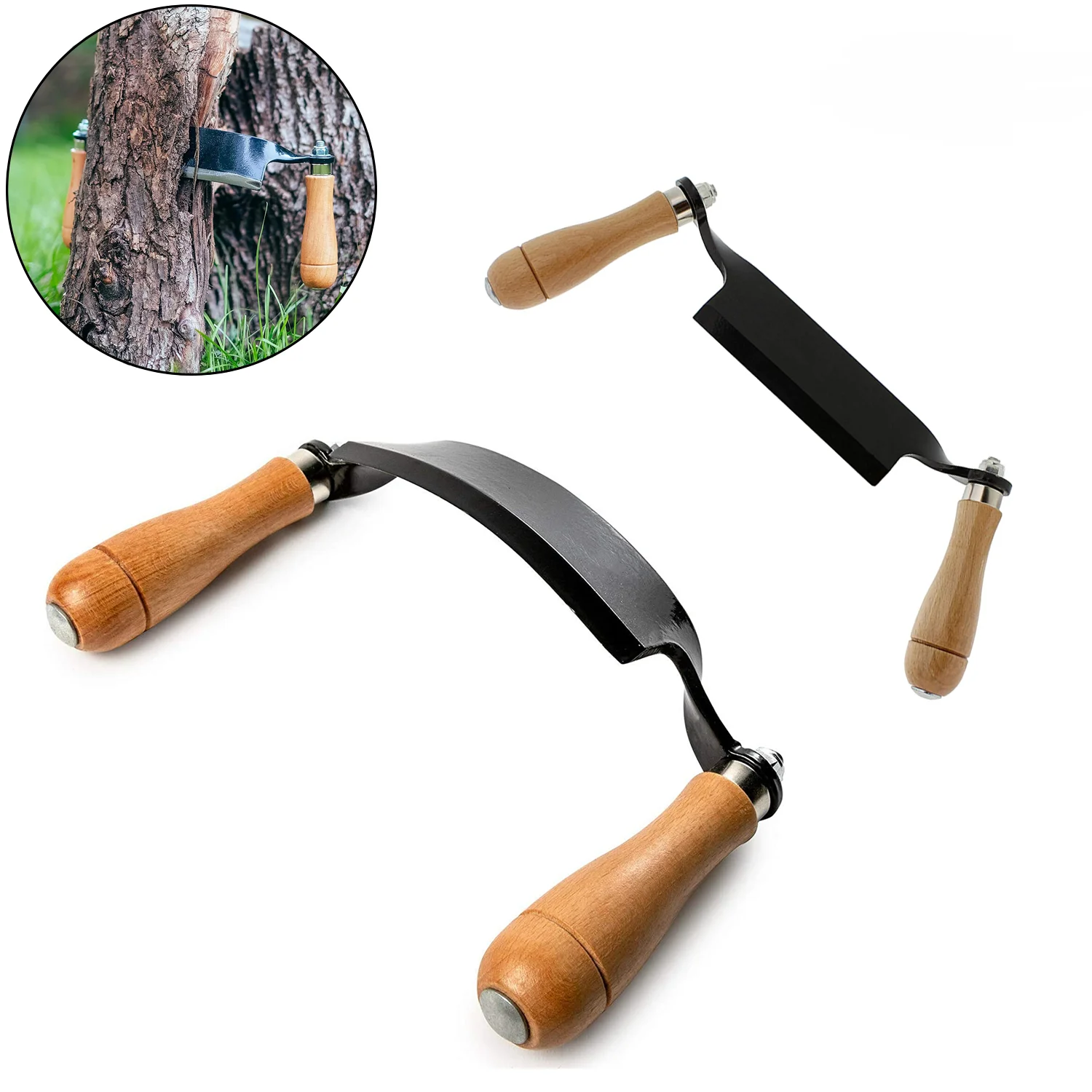 Woodworking-Draw-Knife-Curved-Shar-Mangan-s-A-o-Wood-Debarking-Hand ...