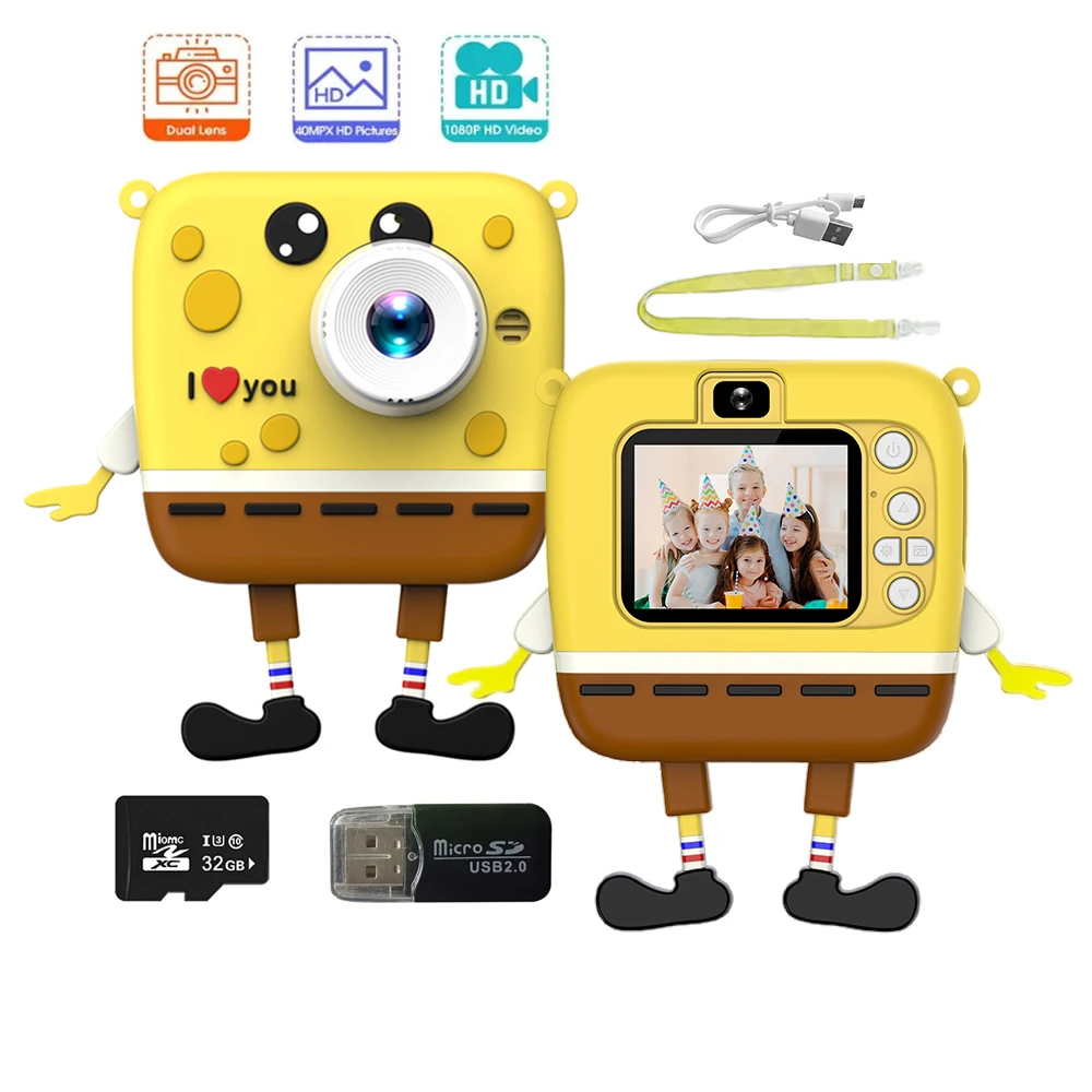Kids-Camera-Digital-Dual-Camera-HD-1080P-Video-Camera-Toys-Mini-Cam ...