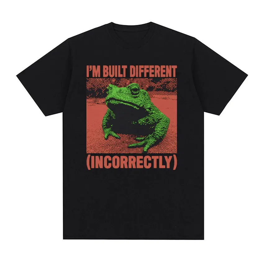Built-Different-Incorrectly-Frog-Meme-Tees-Japanese-The-Horrors-Frogs ...