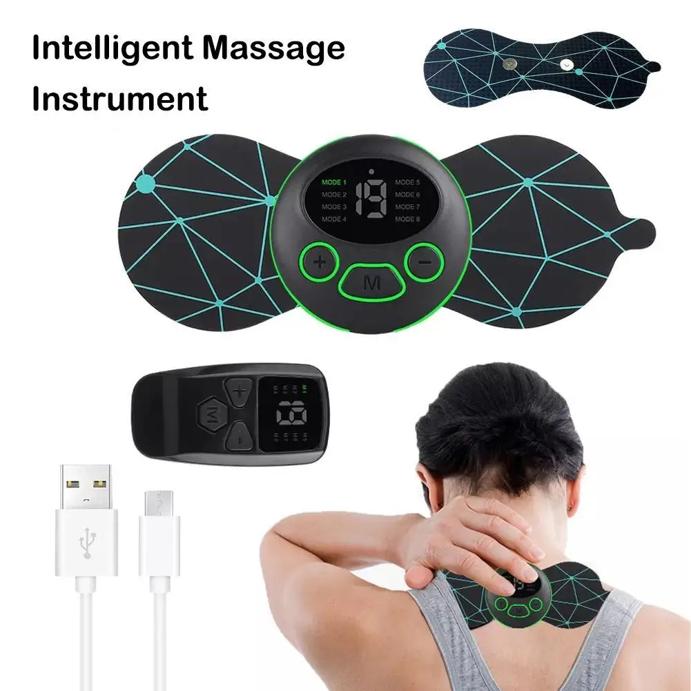 Mini-Portable-Electric-Pulse-Neck-Massager-Cervical-Back-Muscle-Pain ...