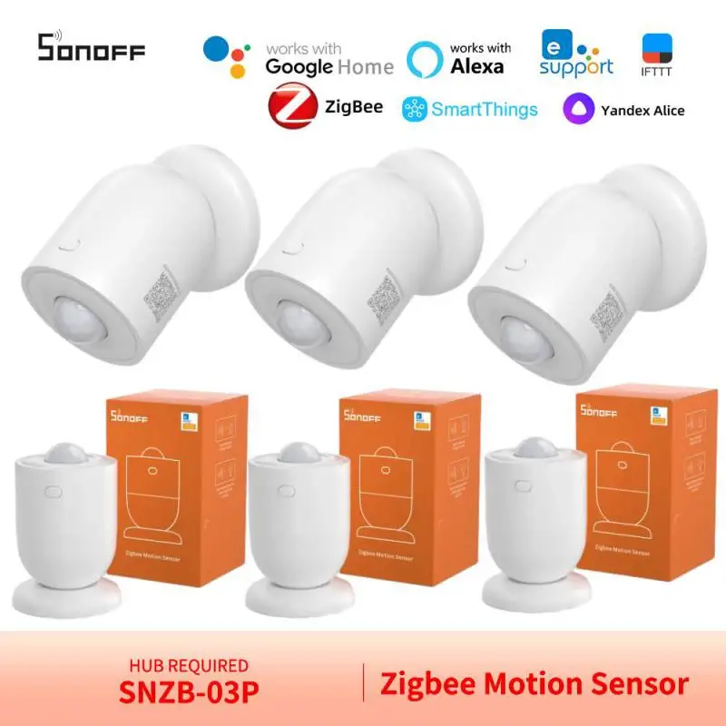 SONOFF-SNZB-03P-Zigbee-Motion-Sensor-Light-Detection-Home-ActivLocal-Smart-Scene-Linkage-via ...