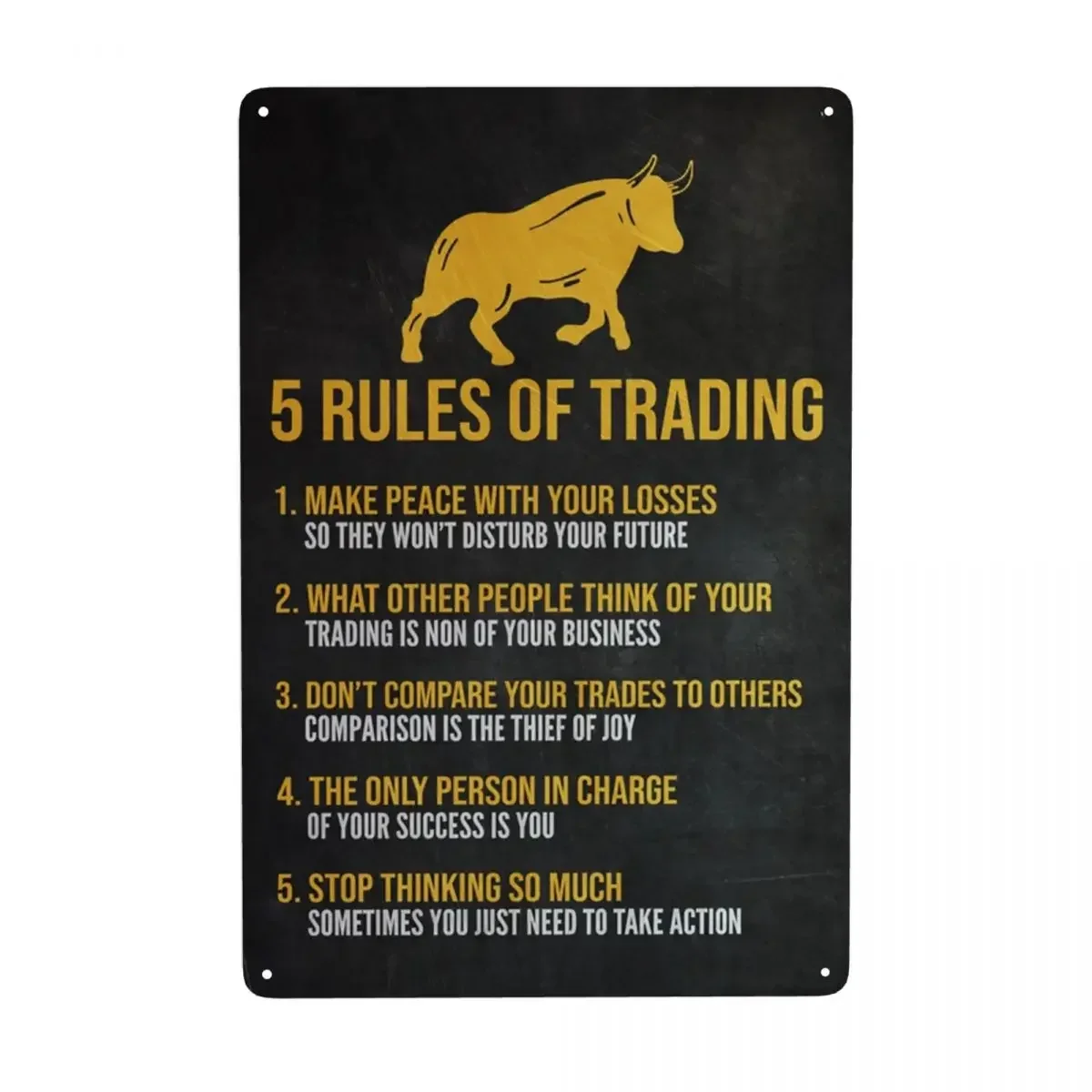 Trader-Trading-Gift-Idea-Signs-Custom-Vintage-Stock-Forex-Metal-Plaques ...