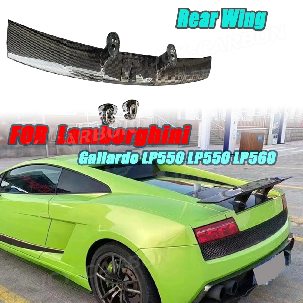 JCYECF Car Rear Spoiler Rear Wing Spoiler Lip Fit for Lamborghini ...