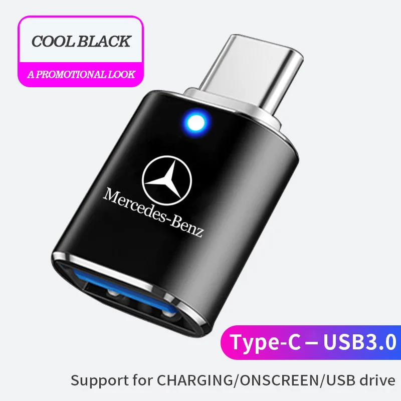 Mini-convertisseur-petde-voiture-Type-C-vers-USB-3-0-adaptateur-de ...