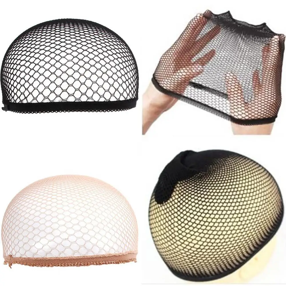 Women-Men-Hairnet-Stretch-Cool-Mesh-Weaving-Wig-Cap-Cloth-Hair-Nets ...