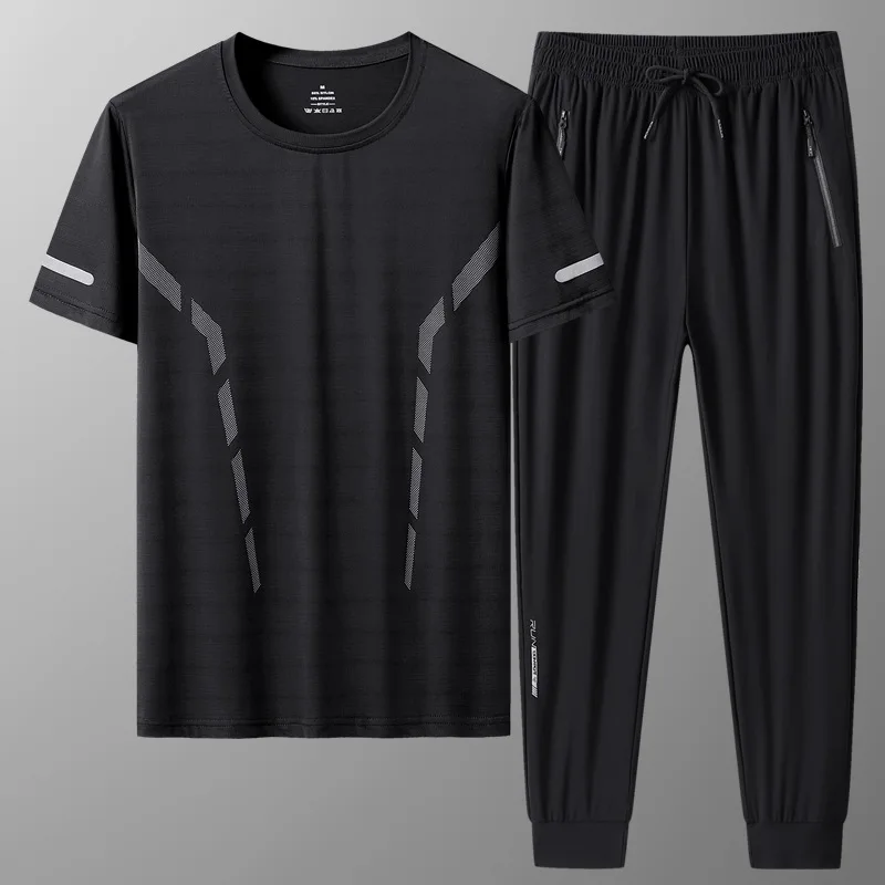 2024-Quick-Dry-High-Quality-Ice-Silk-Running-Sets-Men-s-Joggers ...