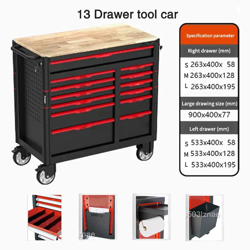 W2-W4-Car-Repair-Toolbox-Drawer-Type-Tool-Cabinet-Laboratory-Mobile ...