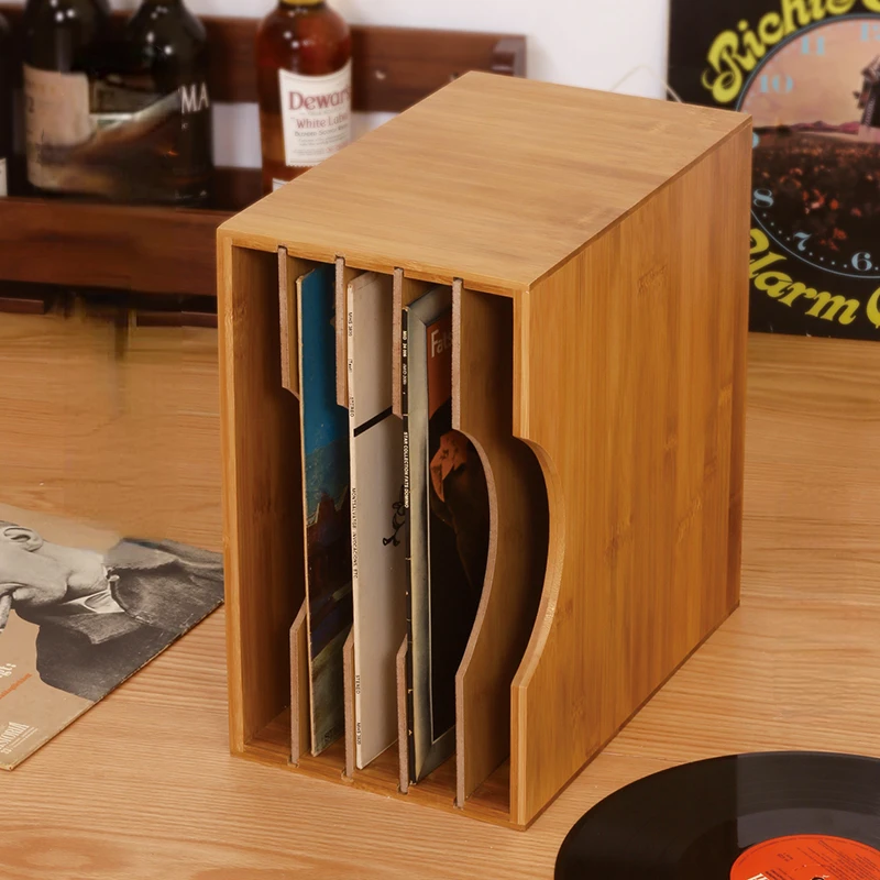 Bamboo-Retro-Style-Vinyl-Record-Racks-Classical-Nostalgic-LP-Record ...