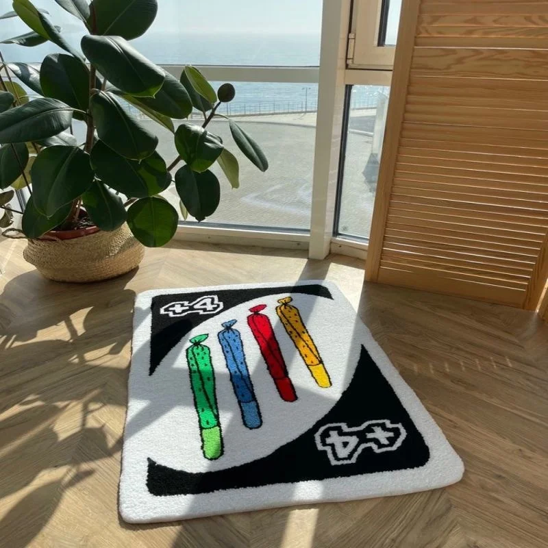 UNO-Reverse-Card-Doormat-Tufting-Fluffy-Carpets-Living-Room-Rectangle ...