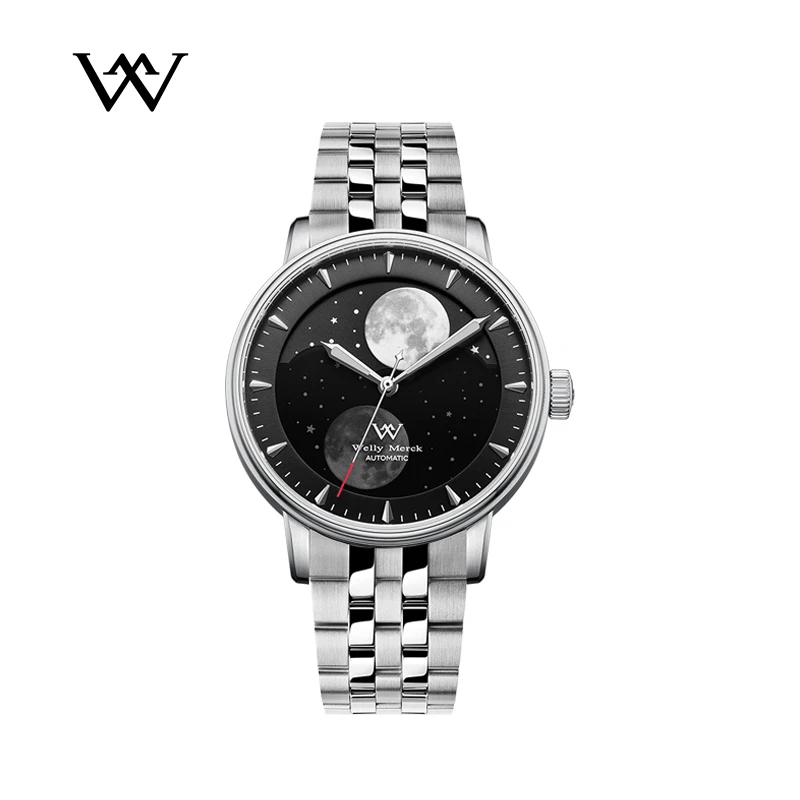 WM-Watch-Welly-Merck-Automatic-Mechanical-Watches-Men-Lunar-Moon-Phase ...