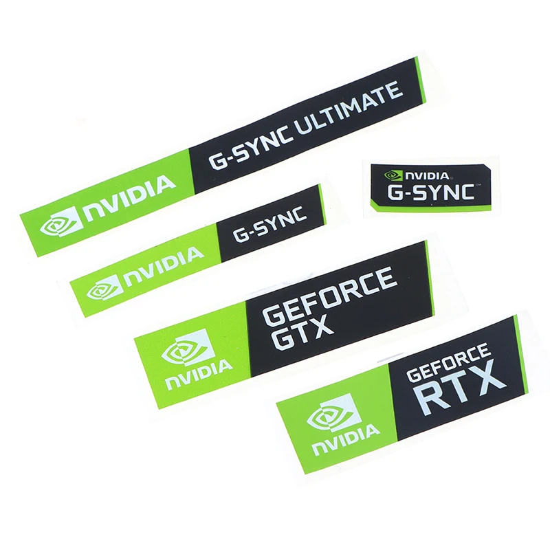 Generic 5 Pcs New NVIDIA GTX GEFORCE Laptop Desktop Computer Label ...