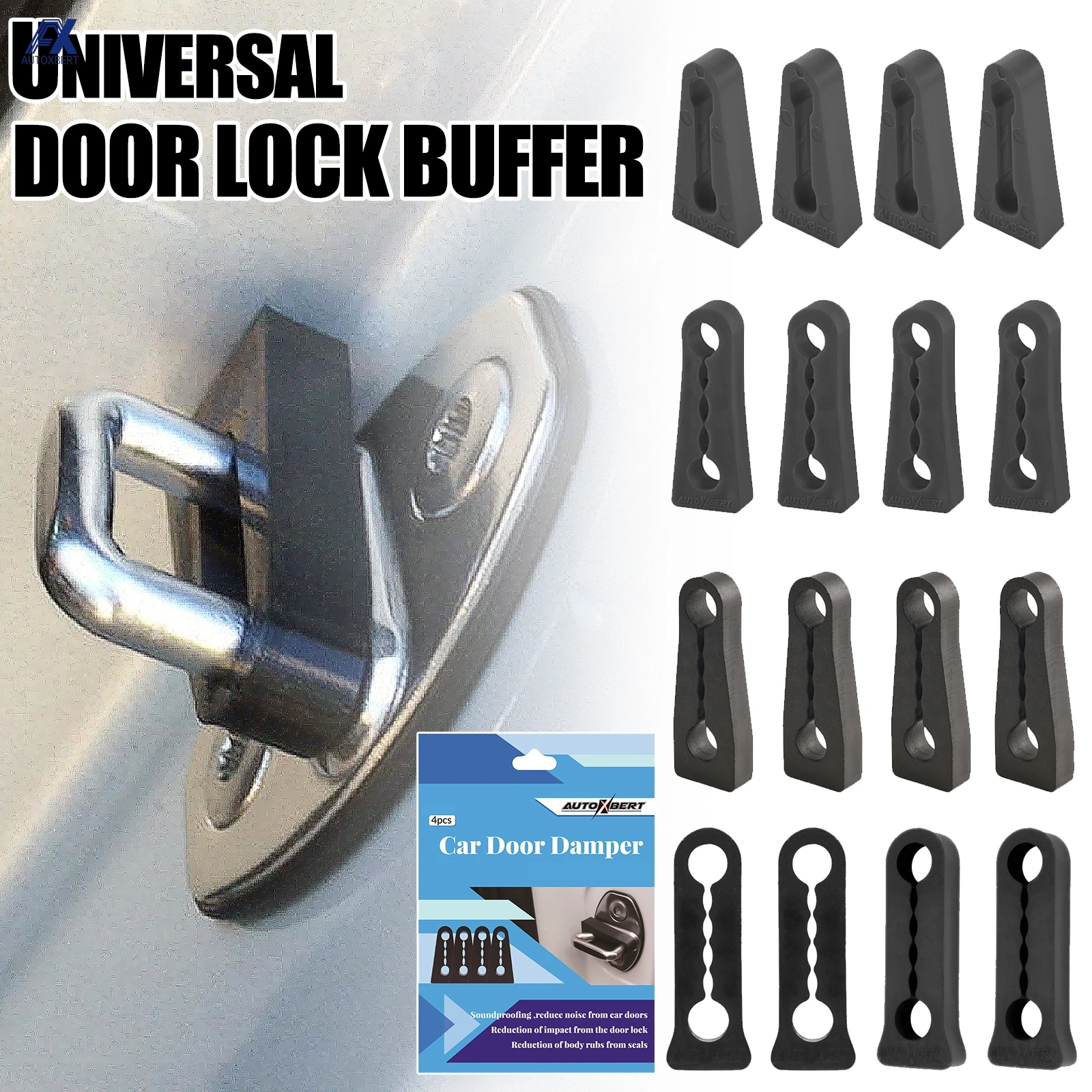 Universal-Car-Door-Lock-Damper-Buffer-For-Toyota-Nissan-VW-Hyundai-KIA ...