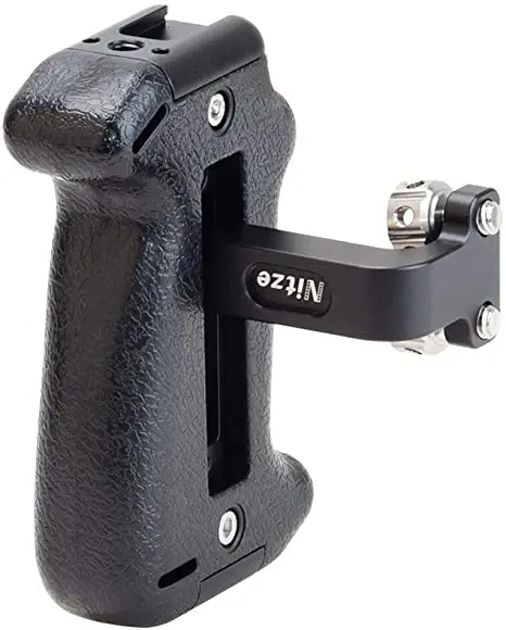 Nitze-Adjustable-Plastic-Side-Handle-Grip-for-Camera-Cage-Shoulder ...