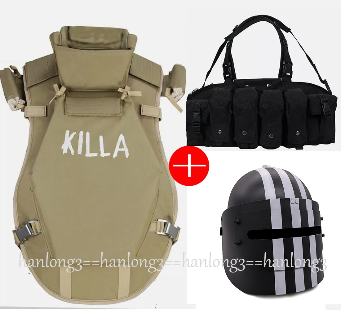 Russian-Killa-Armor-Version-Jacket-Body-Armor-Vest-Black-Hangers-Bag ...