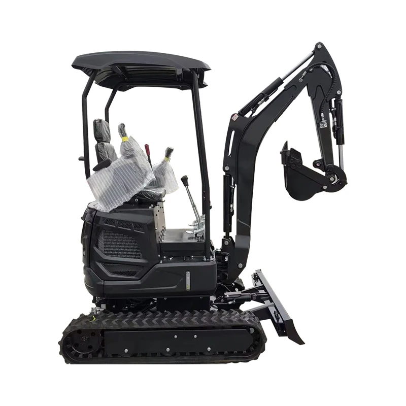 Mini-Excavator-Micro-Backhoe-Digger-1-8-Ton-Small-Mini-Crawler ...