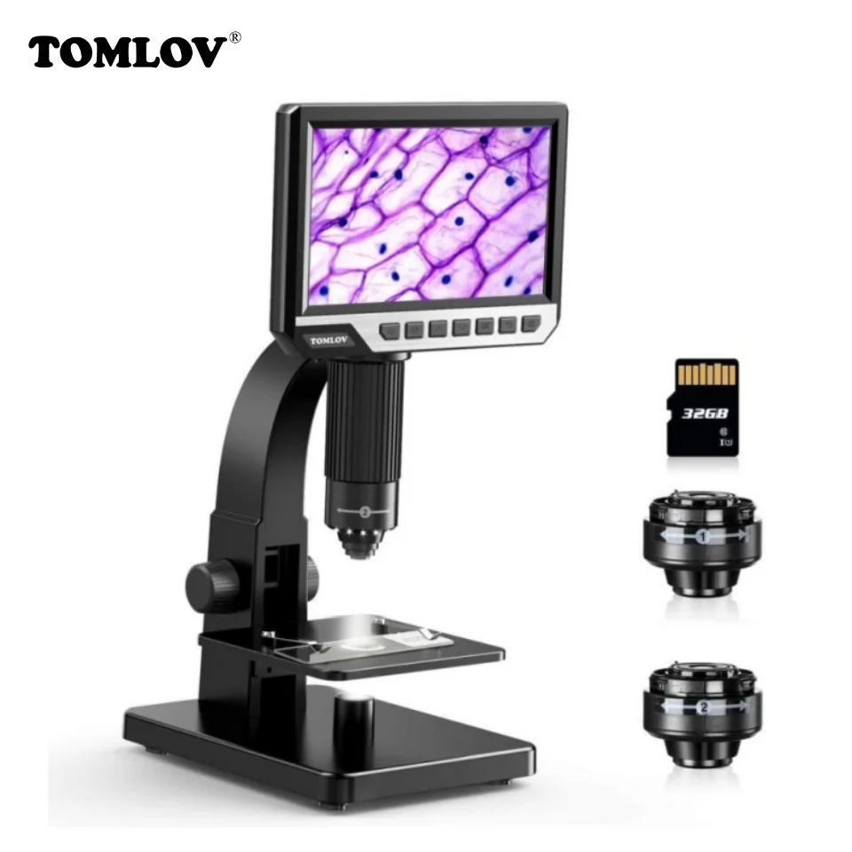 TOMLOV-7-2000X-Digital-Microscope-USB-Industrial-Continuous ...