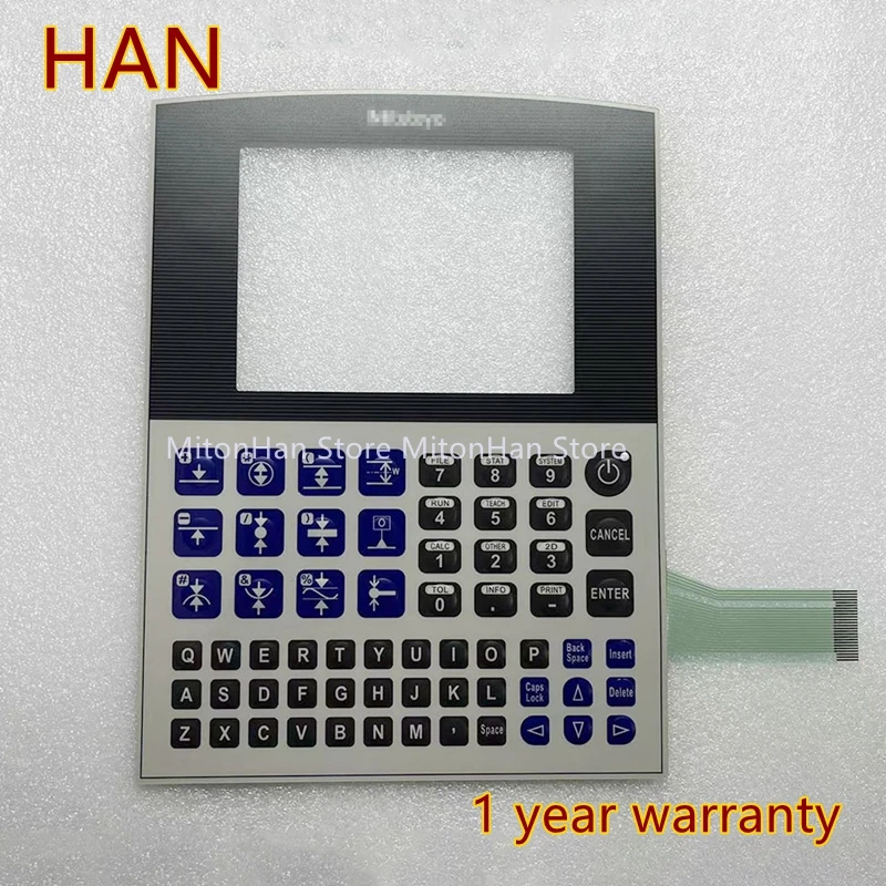 Brand New For MITUTOYO QM-100 QM-DATA100 Membrane Keyboard Film QM100 ...