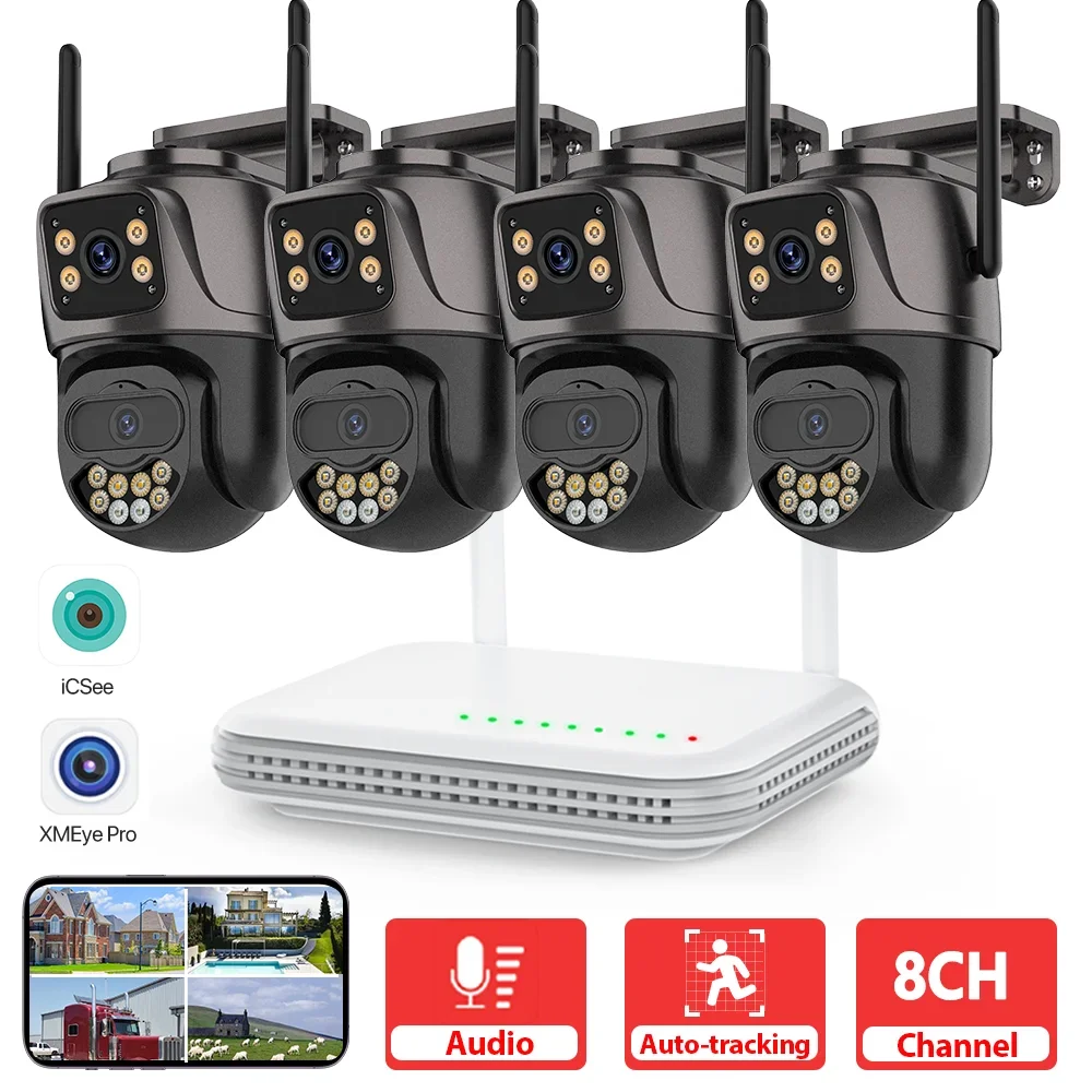 8CH-6MP-Wireless-Dual-Lens-PTZ-WIFI-IP-Security-Camera-Two-Way-Audio ...