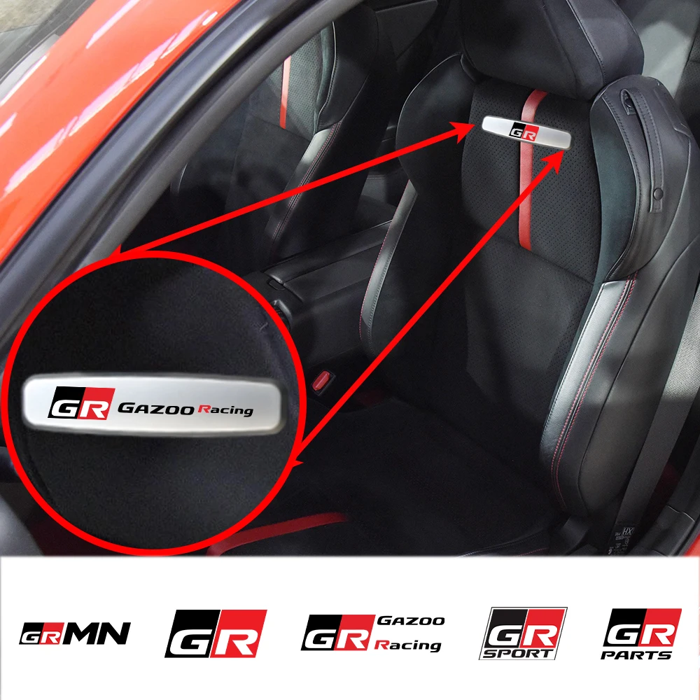 Pegatinas-de-asiento-con-emblema-de-Metal-para-coche-alfombrilla ...