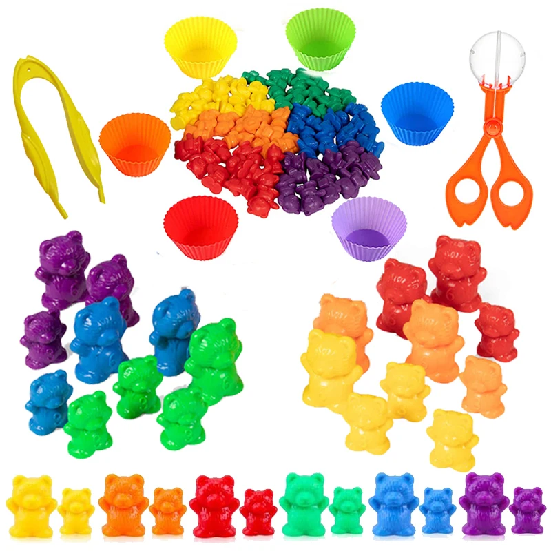 Kid-Rainbow-Matching-Game-Cognition-Rainbow-Color-Sort-Fine-Motor ...