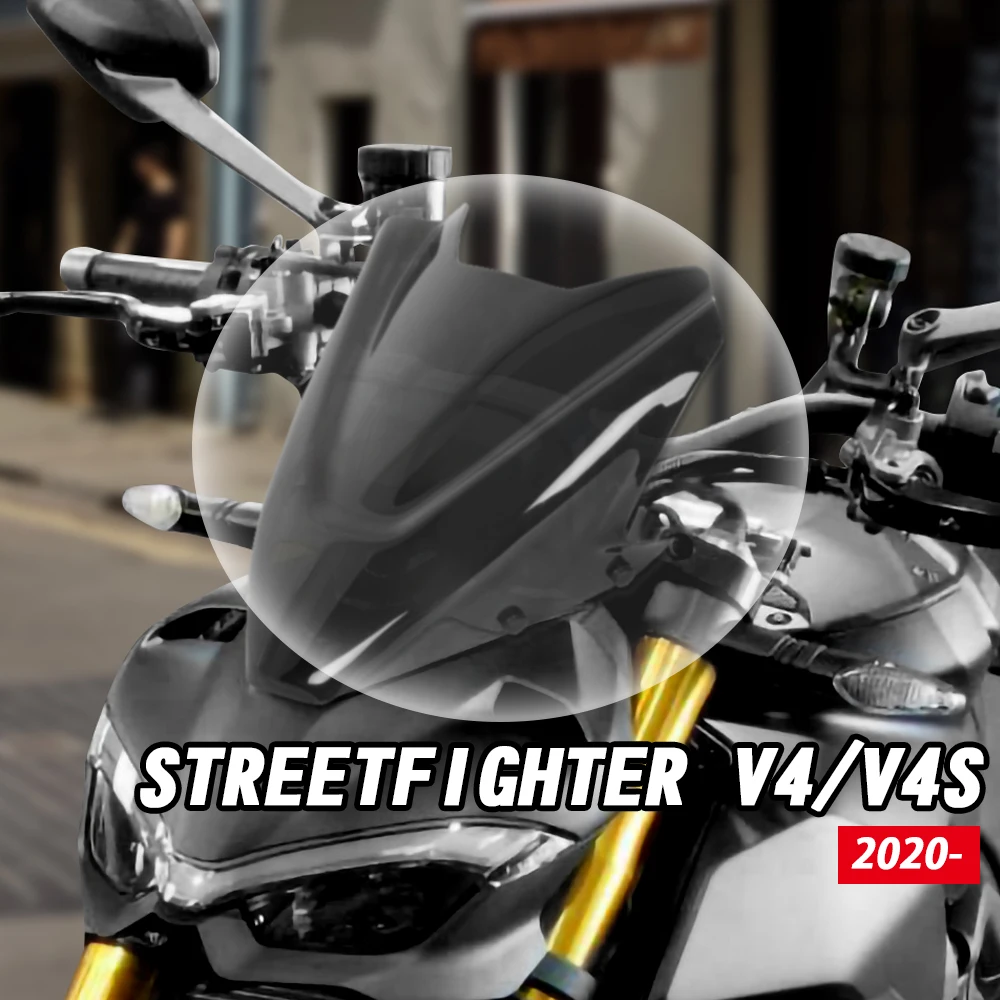 Motorcycle Accessories Windshield Wind Deflector Windscreen With ...