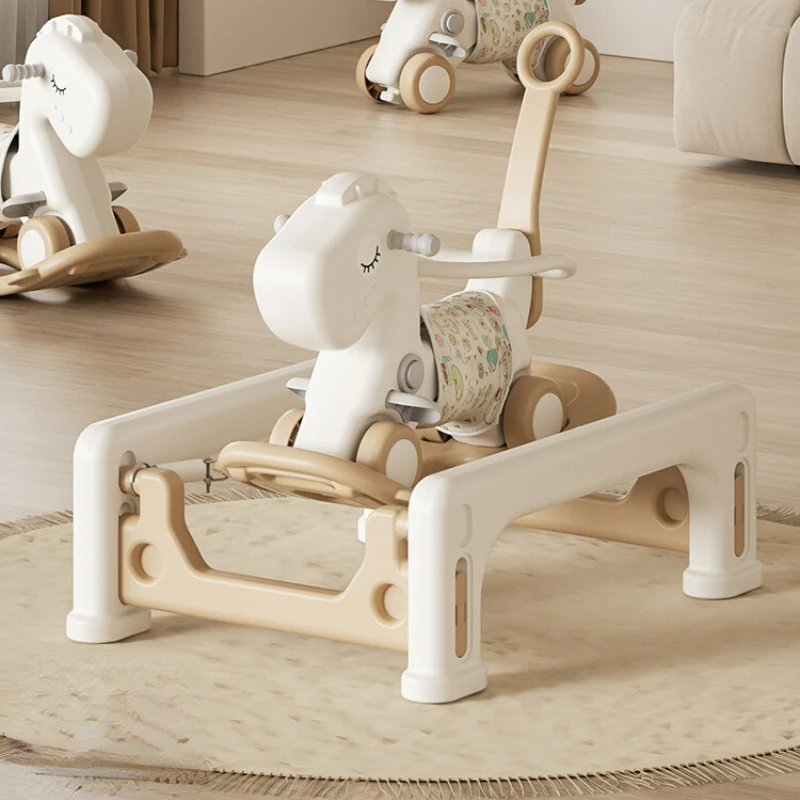 5-in-1-Multi-functional-Plastic-Baby-Rocking-Horses-Trampoline-Style ...