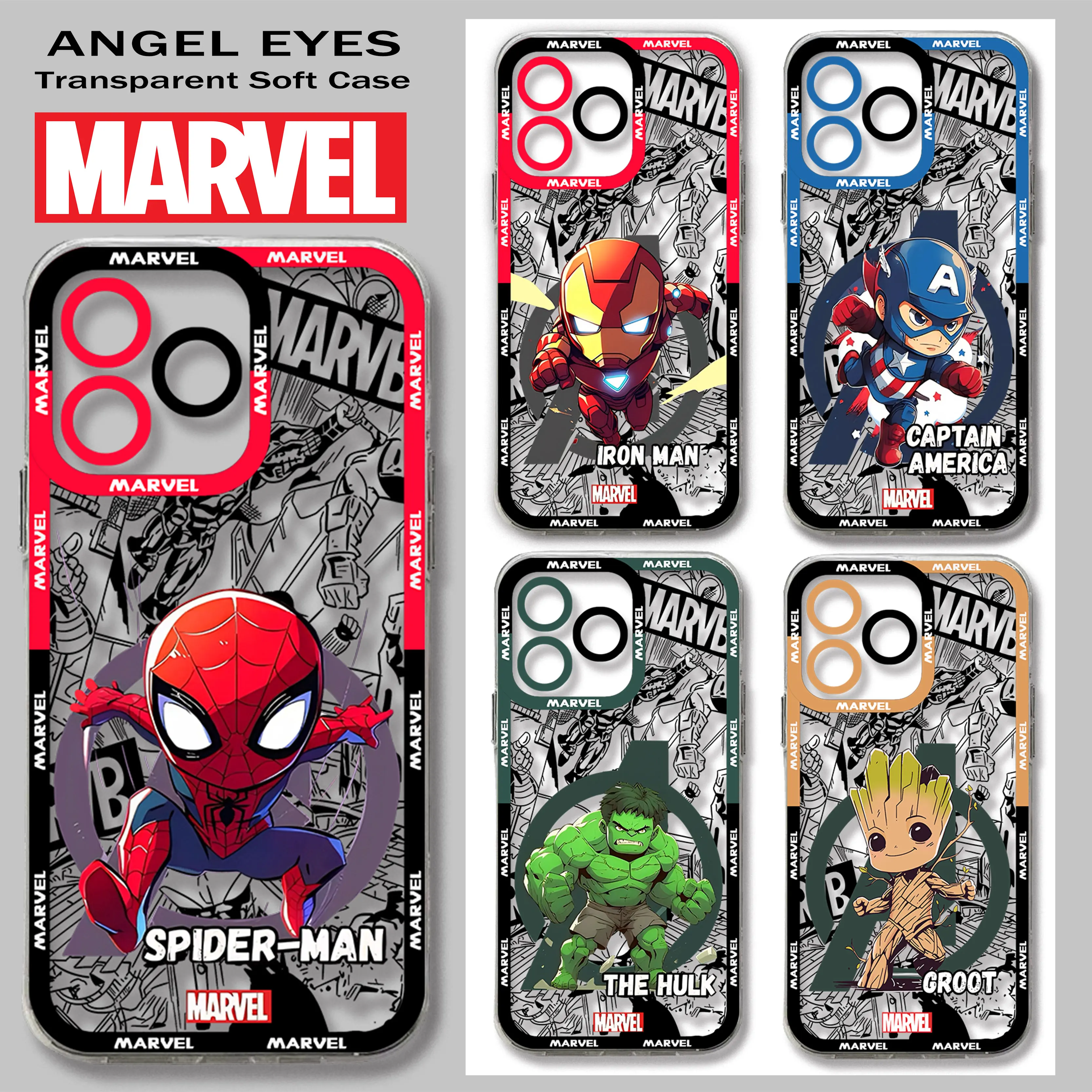 Avengers-Spiderman-MARVEL-Movie-Hot-Phone-Case-For-Xiaomi-Redmi-Note ...