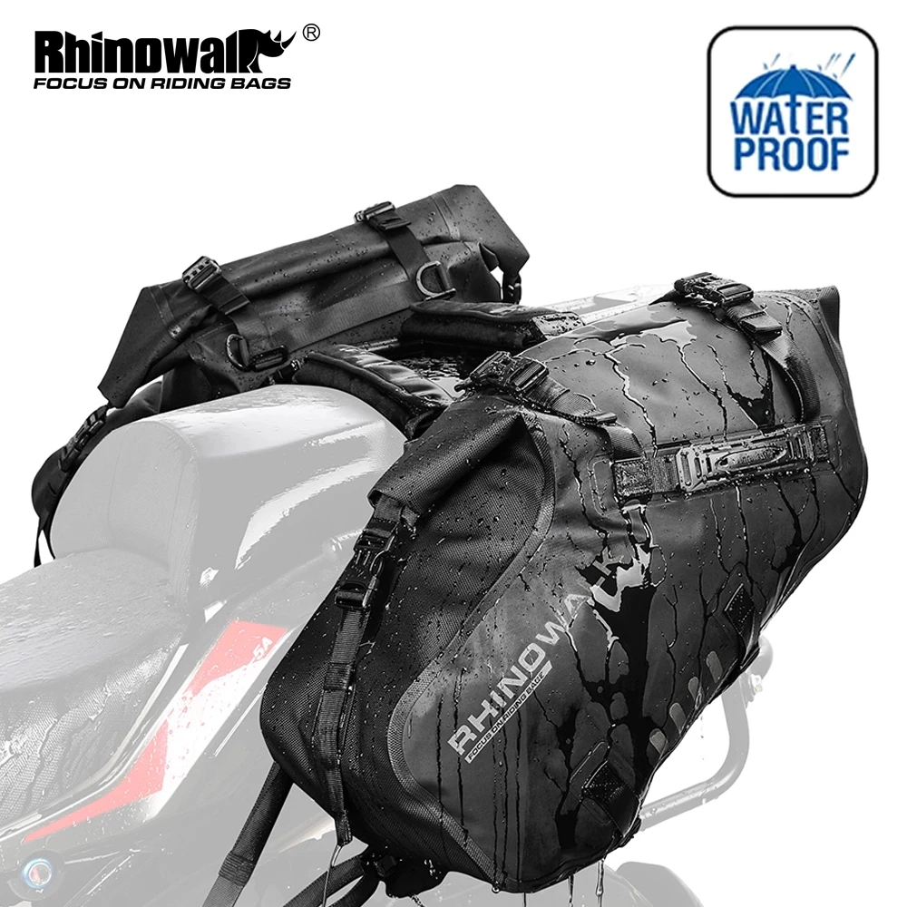 Rhinowalk-28L-Motorcycle-Bag-2Pcs-Waterproof-Motor-Saddle-Side-Storage ...