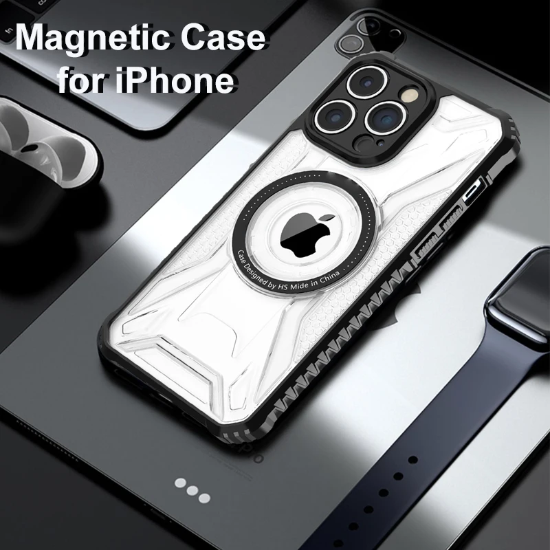Magnetic-Phone-Case-for-iPhone-11-13-Pro-Max-Apple-14-Plus-12-Mobile ...