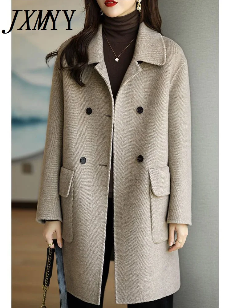 JXMYY-Autumn-And-Winter-Fashionable-New-Woolen-Coat-Age-Reducing-And ...