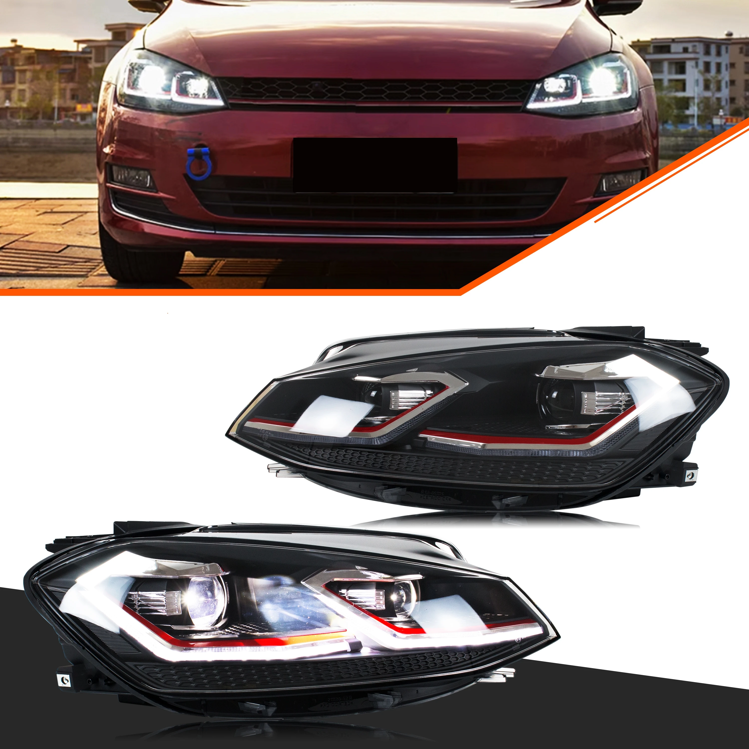 Full LED Headlights for Volkswagen VW Golf 7 GTI: A Comprehensive ...