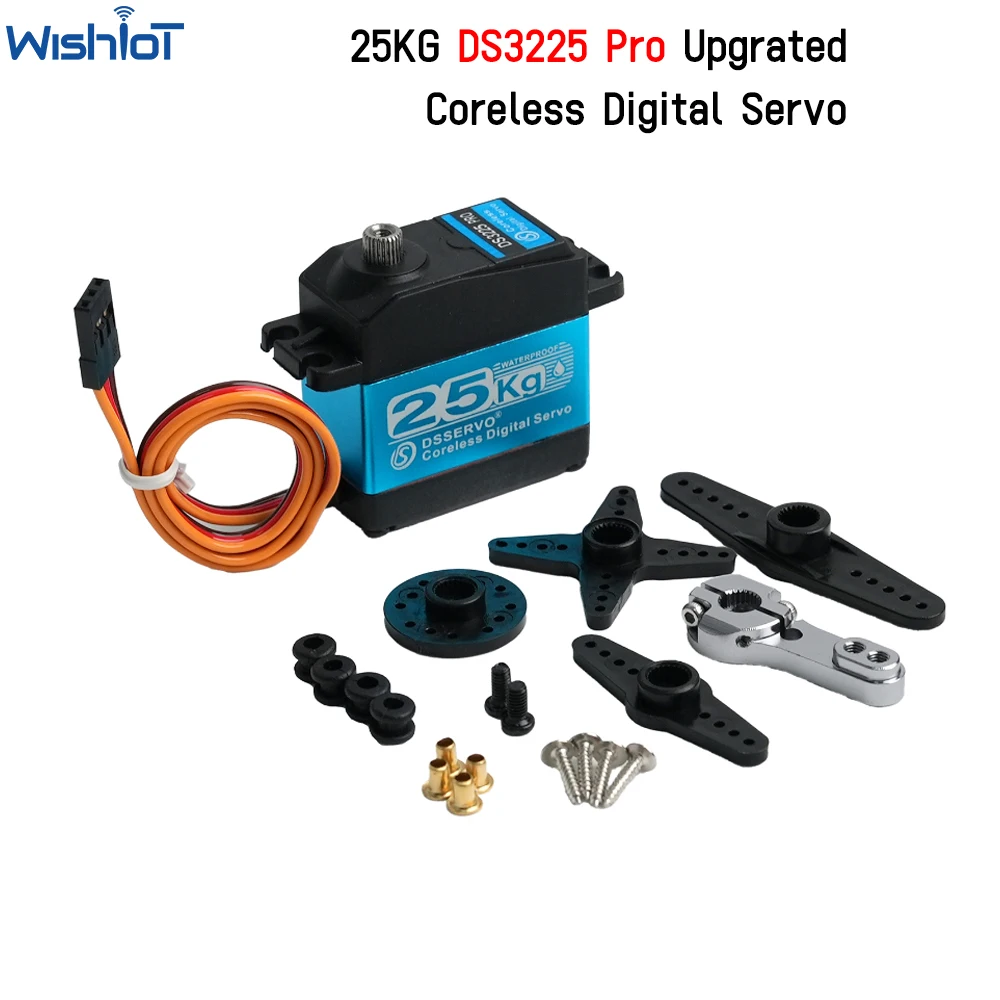 DS3225-Pro-Upgrate-25KG-Coreless-Digital-Servo-High-Torque-180-270 ...