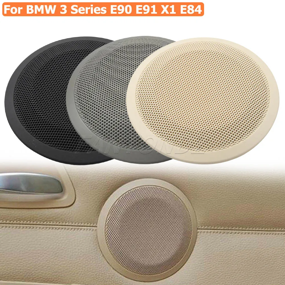 Car Interior Left Right Front Rear Door Panel Speaker Trim Loudspeaker ...