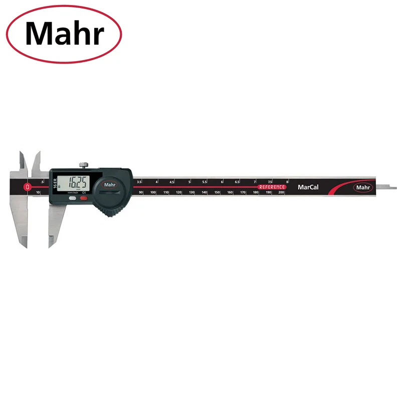 Mahr 16ER 디지털 캘리퍼스, 측정 범위 0 200mm, 8 "0 300mm, 0 12", 미터법/인치, 해상도 0 ...