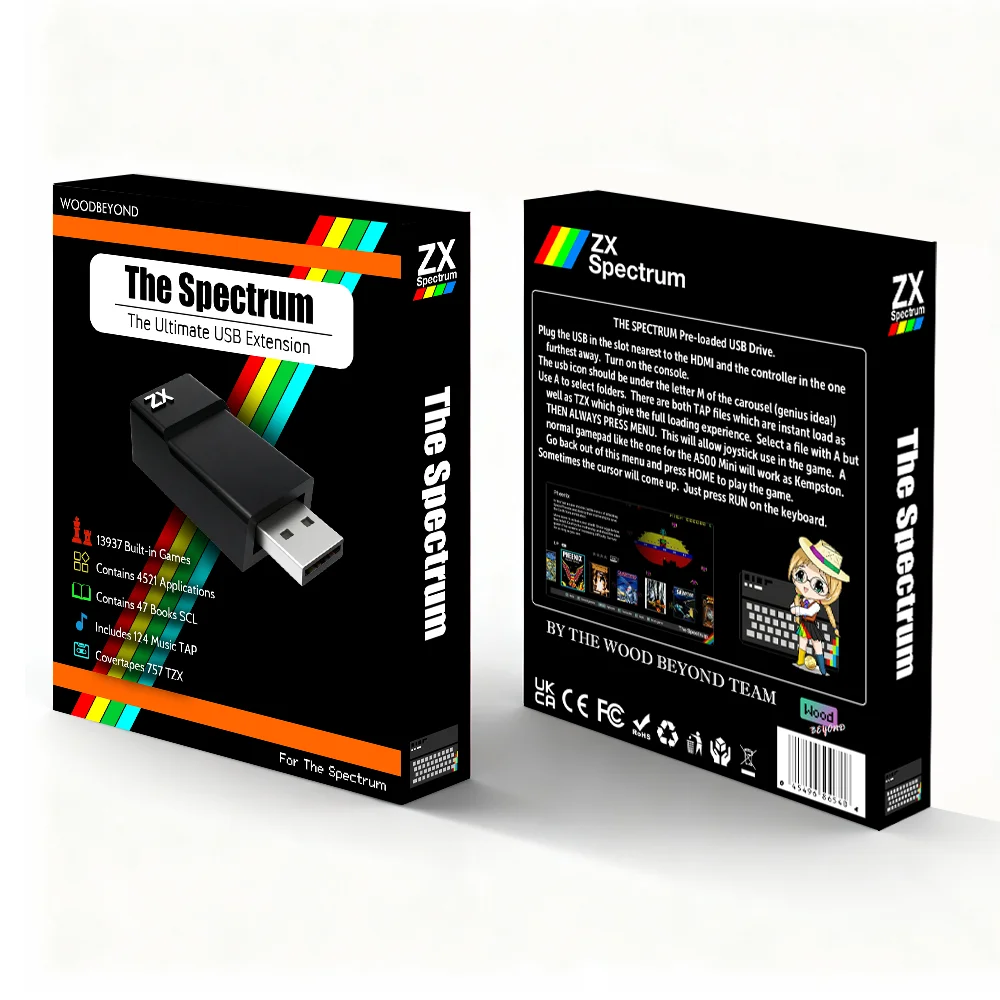 The Spectrum Consoles Ultimate Pack NUEVO, 13000 Juegos, Unidad Flash ...