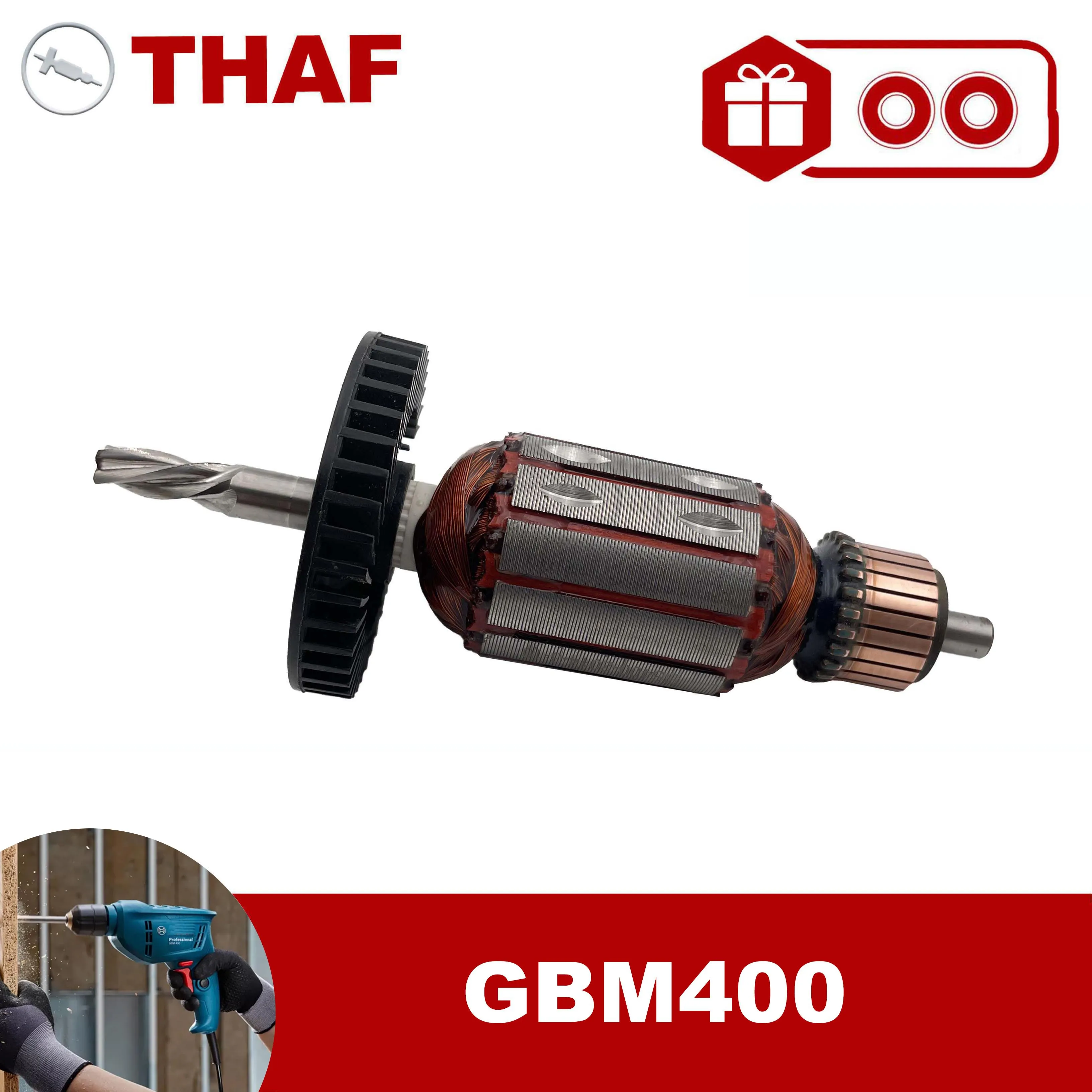 AC220V-240V-Armature-Rotor-Anchor-Replacement-for-BOSCH-Drill-GBM400 ...