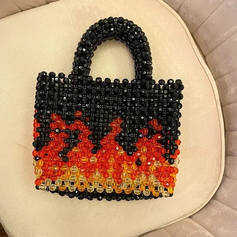 2024-Volcano-Pattern-Beaded-Bag-Party-Vacation-Designer-Handbags-for ...