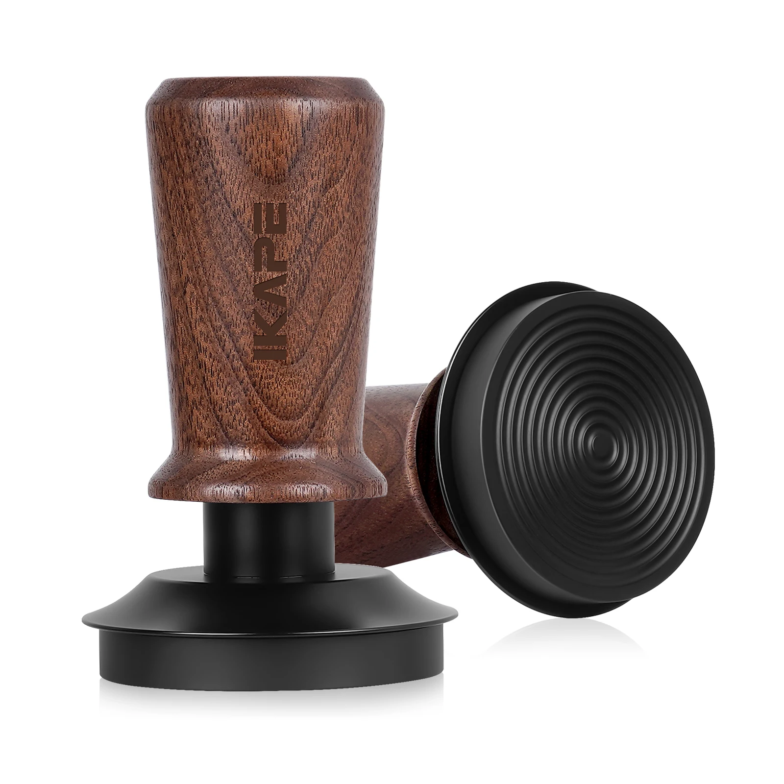 IKAPE-Coffee-Wooden-Tamper-V3-Espresso-Walnut-Tamper-with-Calibrated ...