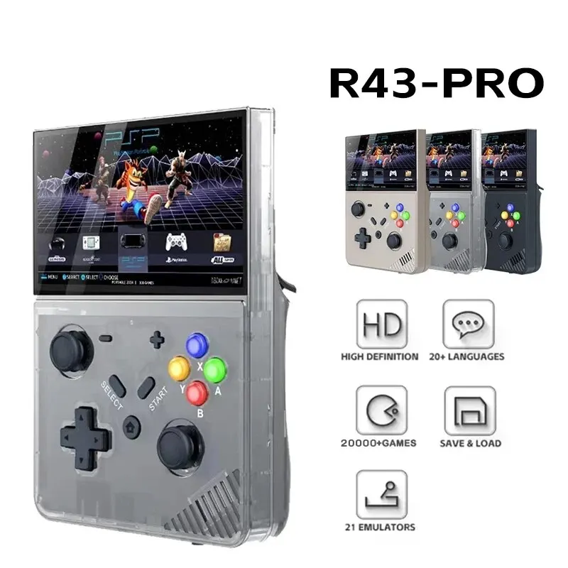 Console-de-videogame-port-til-retr-R43-M18-Pro-HD-tela-LED-de-4-3 ...