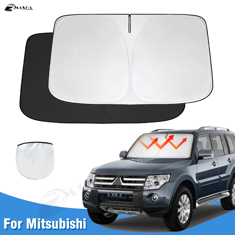 Windshield-Sun-Shade-for-Mitsubishi-Pajero-2010-2021-Accessories ...