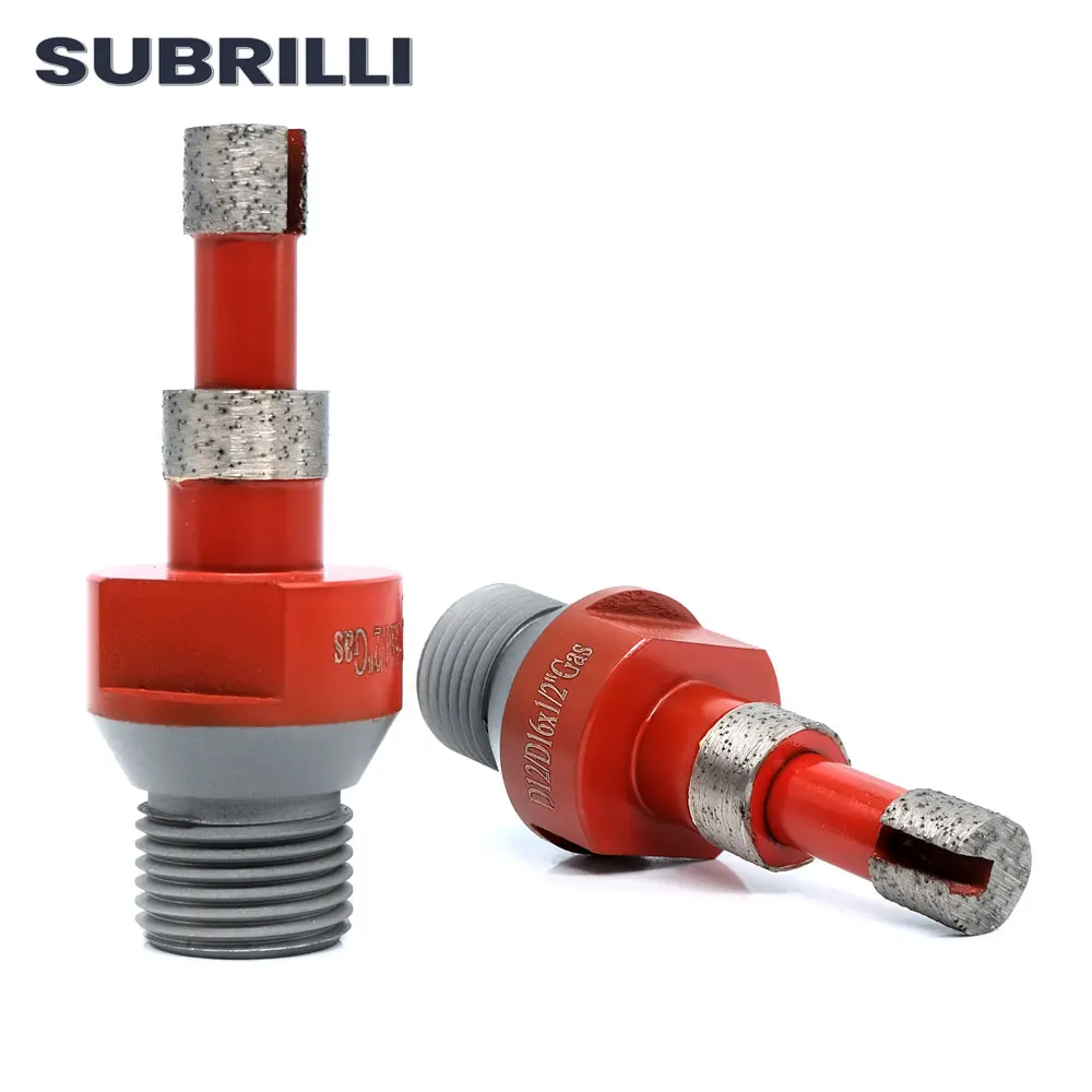 SUBRILLI-1pc-Diamond-Drilling-Milling-Finger-Bit-1-2GAS-Marble-Quartz ...