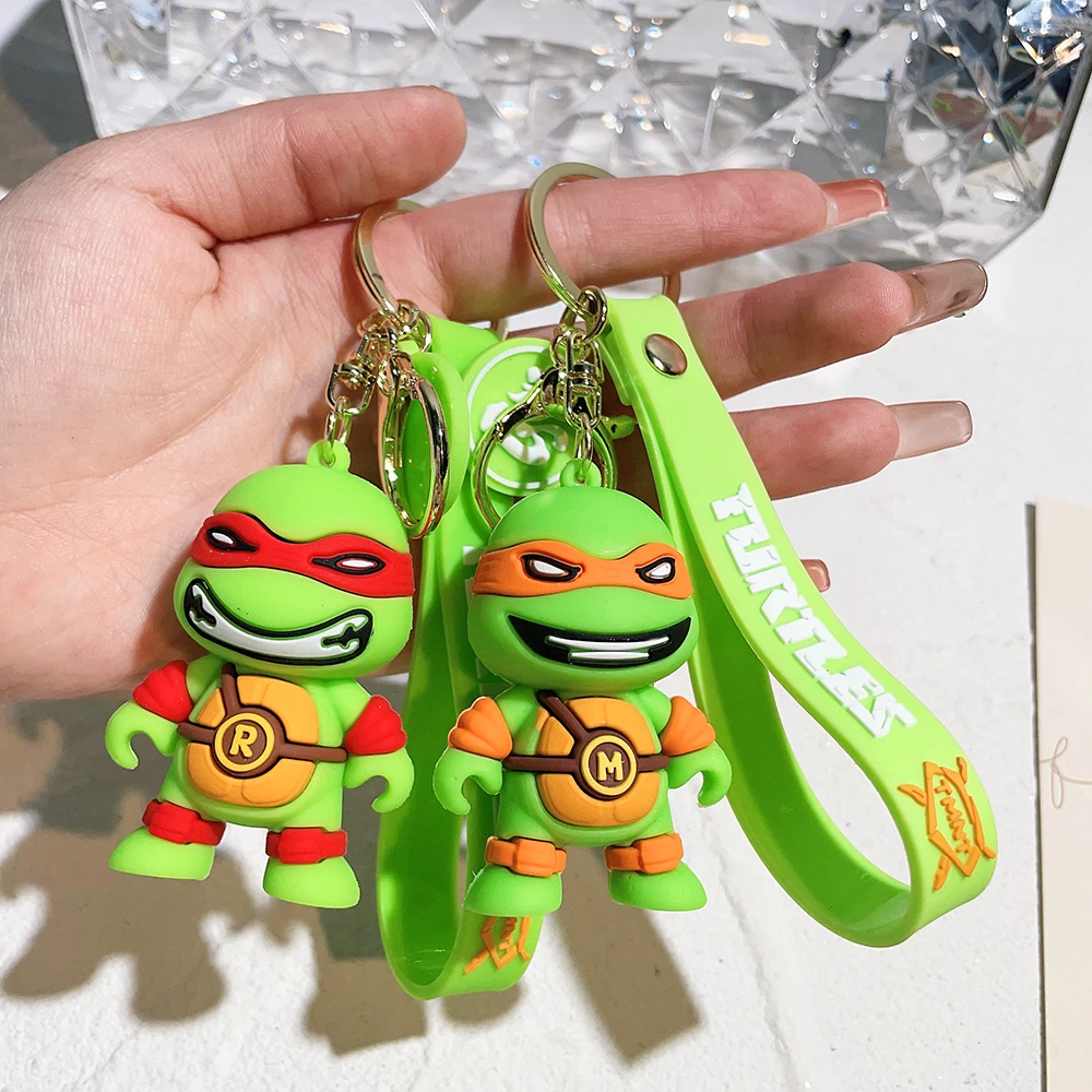 Ninja-Turtles-Keychain-Schoolbag-Pendant-for-Student-Anime-Key-Chain ...