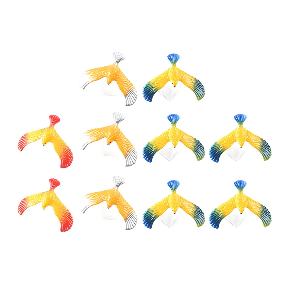 10-Pcs-Balancing-Eagle-Toy-Finger-Balance-Toys-Gravity-Bird-Physical ...