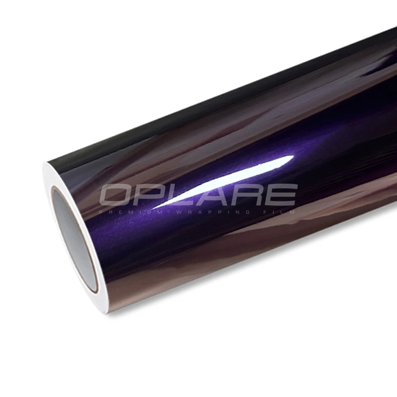 Highest-quality-glossy-metallic-Midnight-purple-vinyl-wrap-film-car ...